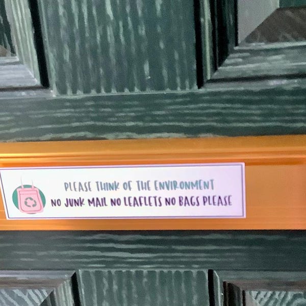 Push Pull Door Stickers X2 - Weatherproof, Door Sign, Shop Window ...