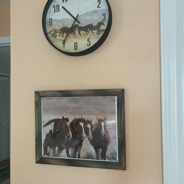 Wild Horses Wall Art, Western Horse Photo, Southwestern Decor ...
