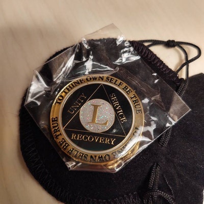AA Recovery Medallion Bronze With Tri-plate 1 1/2 challenge Coin ...