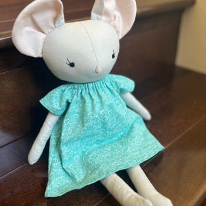 Mouse Sewing Pattern PDF make a Cloth Mouse Doll / Stuffed Animal Toy ...