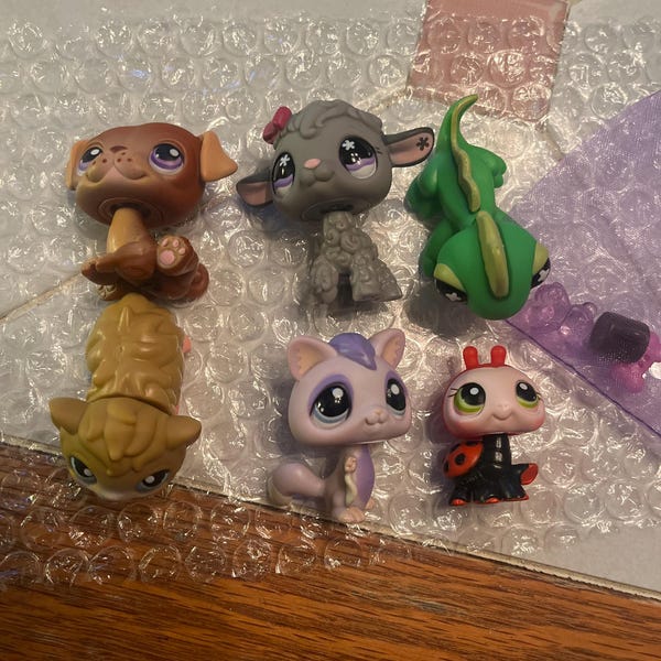 Littlest Pet Shop Rare Vintage LPS Collie Dogs Accessories Sets Lot ...