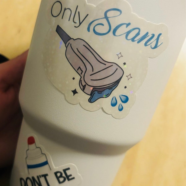 Sonography Ultrasound Probe Sticker - Etsy