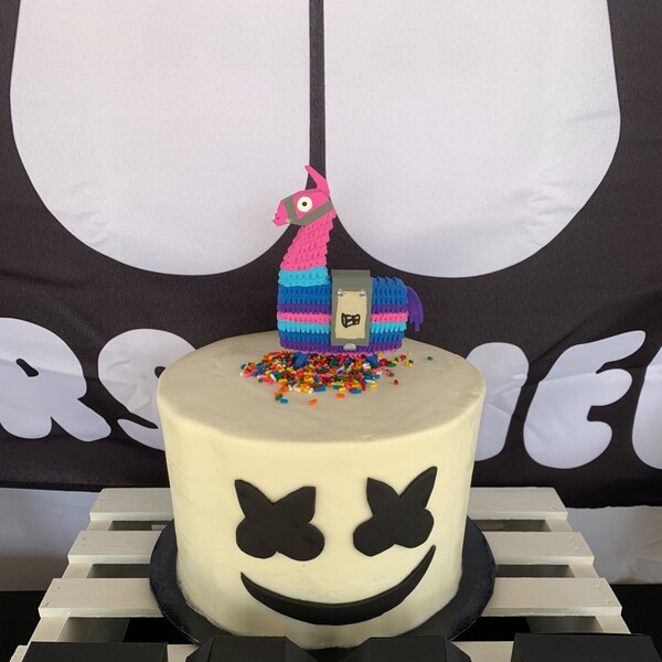 Llama Pinata Battle Royale 3D Printed Toy/bank/cake Topper - Etsy