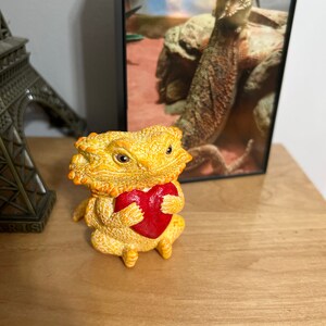 Bearded Dragon Sculpture Large Watching Over | Etsy