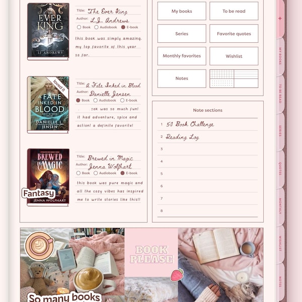 Student Digital Notebook, Notes for Students, College, Academic ...