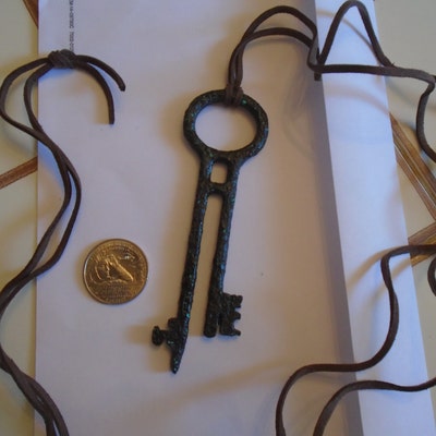 Davy Jones Key Jack Sparrow Film Decor Metal Prop Replica Pirates of ...