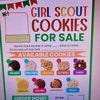 Scout Cookie Payment Sign and Price Sign Editable Template With QR Code ...