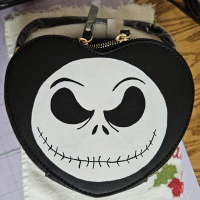 Original Design Hand Painted Voodoo Purse, Painted on 2 Sides - Etsy