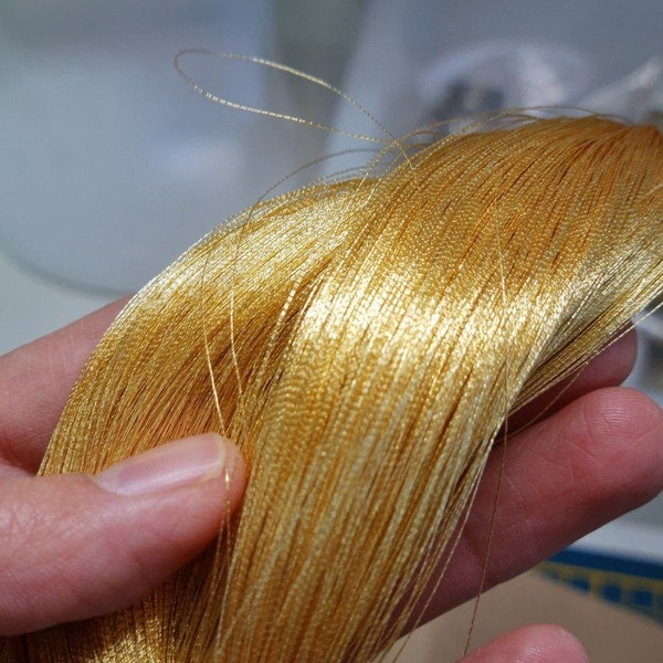 Japanese Vintage Silver & Gold Leaf Thread 5sets Embroidey 5000M 3350 0 ...