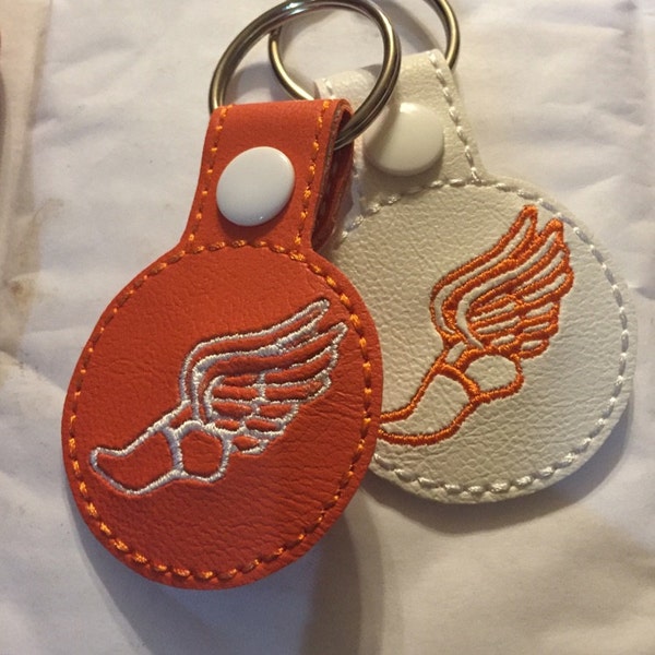 Track Shoe Keychain - Track and Field Keychain - Track Keychain - Cross ...