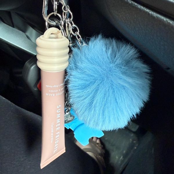 GLOSSGRL Keychain Cap for Lipgloss and Balm - Bubble Cap - Chap Cap ...