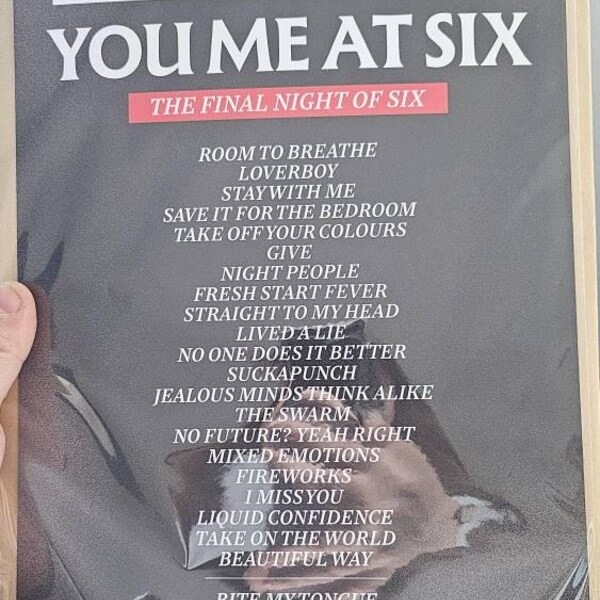 Central Cee 2025 UK Setlist Poster Print – Live Concert, Gig ...