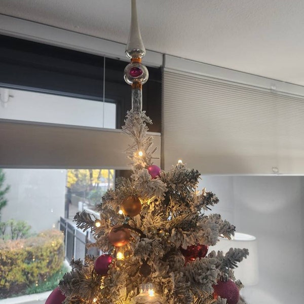 ANTIQUE Space Ornament RETRO Christmas Vintage Home Decor Silver ...