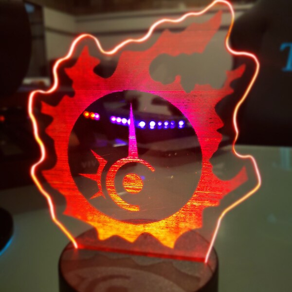 FFXIV | Final Fantasy XIV Acrylic Light Lamp for Any Job/class - Etsy