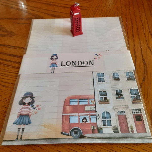 Sea Turtle A5 Letter Writing Paper, Pen Pal Supplies, Stationery Lined ...