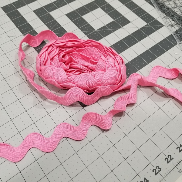 1-3/8" Wide Rick Rack, Ric Rac Trim, Giant, Enormous, Extra Large Sold ...