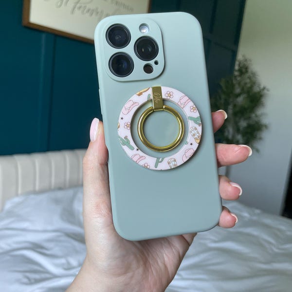 Matte Black Magsafe Phone Ring - Etsy