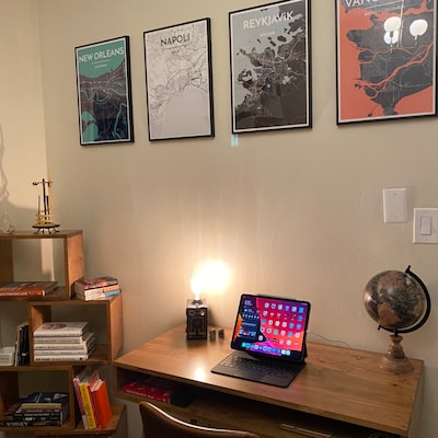 Scandinavian, Mid Century Modern Study Desk - Etsy