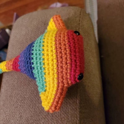 Custom Crochet Amigurumi Stingrays, LGBTQ Pride, Made to Order - Etsy