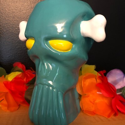 Handmade Tiki Mug MOAI 350ml for Bars and Personal Use by J.d.art - Etsy