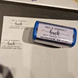 Multicolor Stamp, Custom Stamp With 2 or 3 Ink Color, Personalized ...