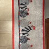 Chicken Decor Kitchen Dining Room Runner Rug / Mat Non-skid Machine ...