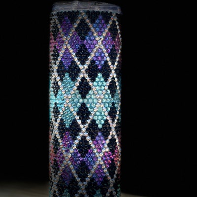 Gradient Argyle Rhinestone Template 49 Stones per Row SS20 Sublimation ...