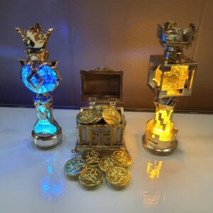 Genshin Gnosis, LED Light up Gnosis, Genshin Impact Barbatos, Geo ...