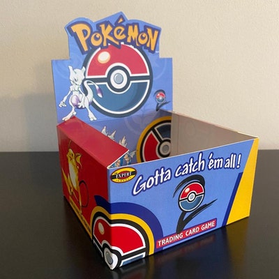 Filled & Sealed Vintage Proxy Pokemon Trading Card Game Booster Box ...