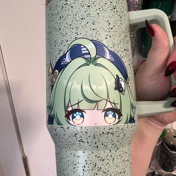 Huohuo Peeker Holographic Sticker | Honkai Star Rail Sticker | Huohuo ...