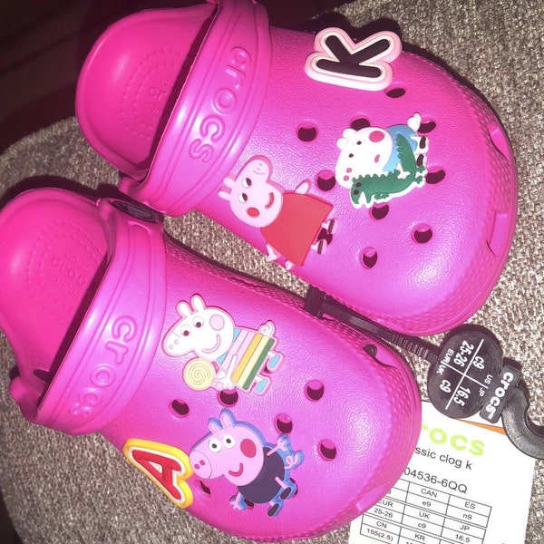 Colorful Letters / Numbers PVC Shoe Charms for Your Crocs / Silicone ...