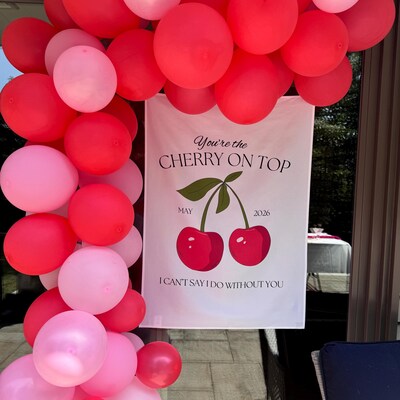 Wedding Backdrop, Minimalist Custom Ceremony Background Banner ...