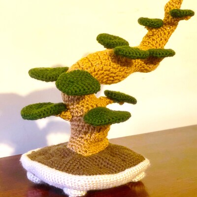 Bonsai Tree Crochet Pattern, Bonsai Tree Amigurumi, Bonsai Amigurumi ...