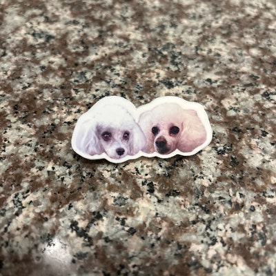 Custom Pet Pin Personalized Dog Acrylic Brooch Custom Cat Photo Jewelry ...