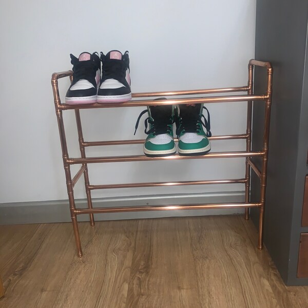 Copper Shoe Rack - Etsy