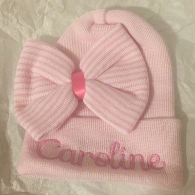 Personalized Baby HAT, Personalized Baby Gift, Personalized Baby Girl ...