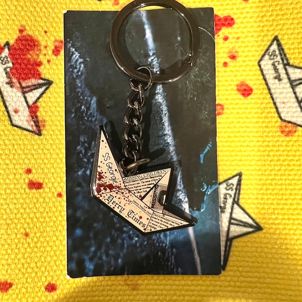 SS Georgie Blood Spattered Keychain - Etsy