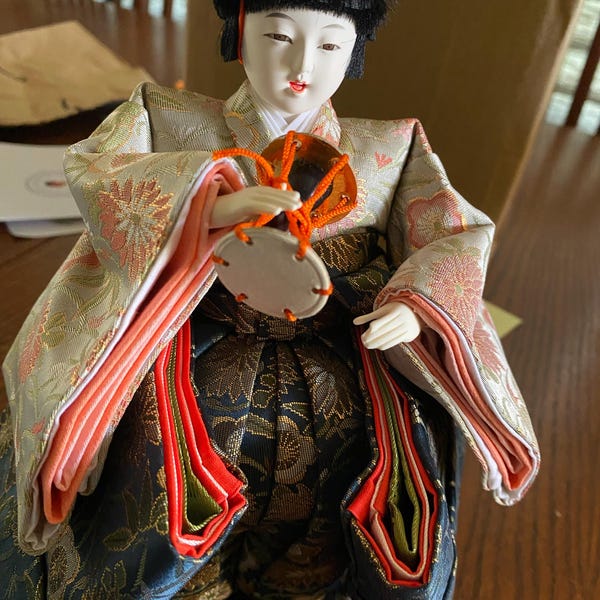 Vitage Japanese Umbrella. Big Japanese Parasol. Higasa With Removable ...