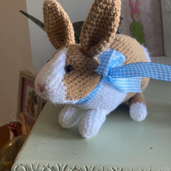 Realistic Bunny Crochet Pattern - Amigurumi Easter Plush Bunny Tutorial ...