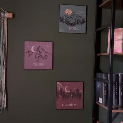 Velaris Book Pngs SVG ACOTAR Inspired Night Court B&W - Etsy