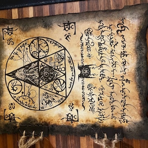 Cthulhu NECROMANCER Necronomicon Scrolls Occult Zombie Horror - Etsy