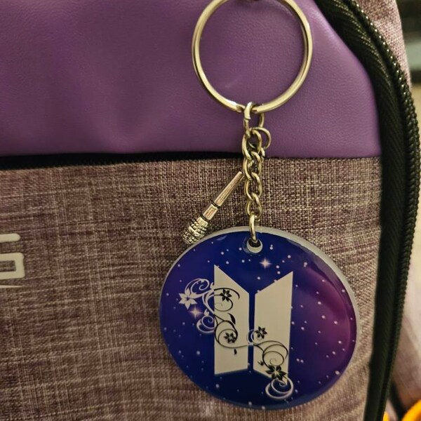 BTS Jimin Charm Necklace, BTS Jewelry, Jimin Hangul Necklace, Silver ...