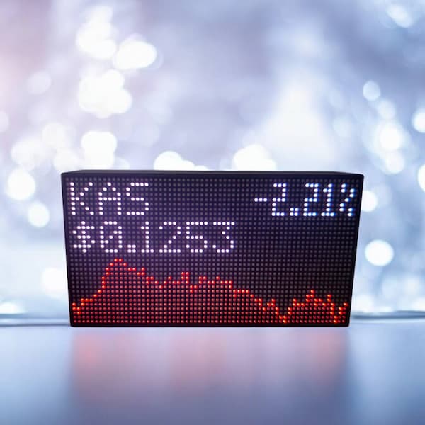 Stock Ticker Forex Crypto LIVE Price Wifi LED Display - Etsy