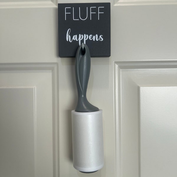 Fluff Happens Lint Roller Holder - Etsy