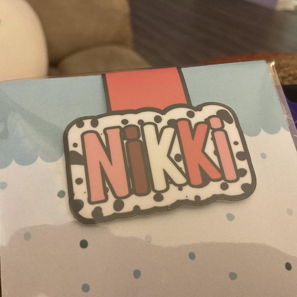 Personalized Name Magnetic Bookmark, Book Lover Gift, Easter Basket ...