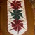 Twisted Log Cabin Poinsettia Table Runner Pattern, Table Runner Pattern ...