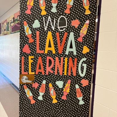 SPRING FLOWERS Door Decor Classroom Bulletin Board April Door Set ...