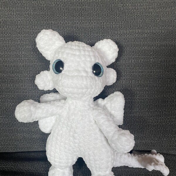 PLUSHIE Version - Nova the Fury Dragon PDF Crochet Pattern - Etsy