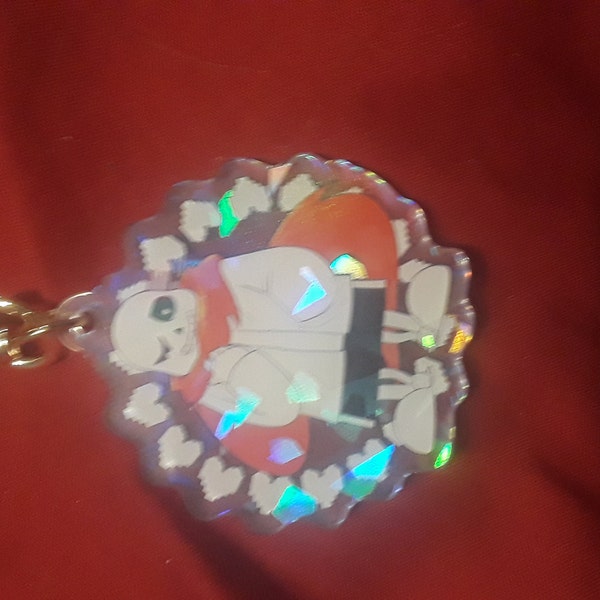 2" Aftertale Geno Error Fresh Ink Sans Holographic Holo Undertale AU ...