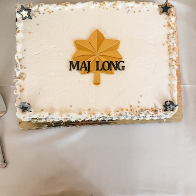 Major LTC Lt Colonel Oak Leaf Military Cupcake Toppers 1 Dozen - Etsy